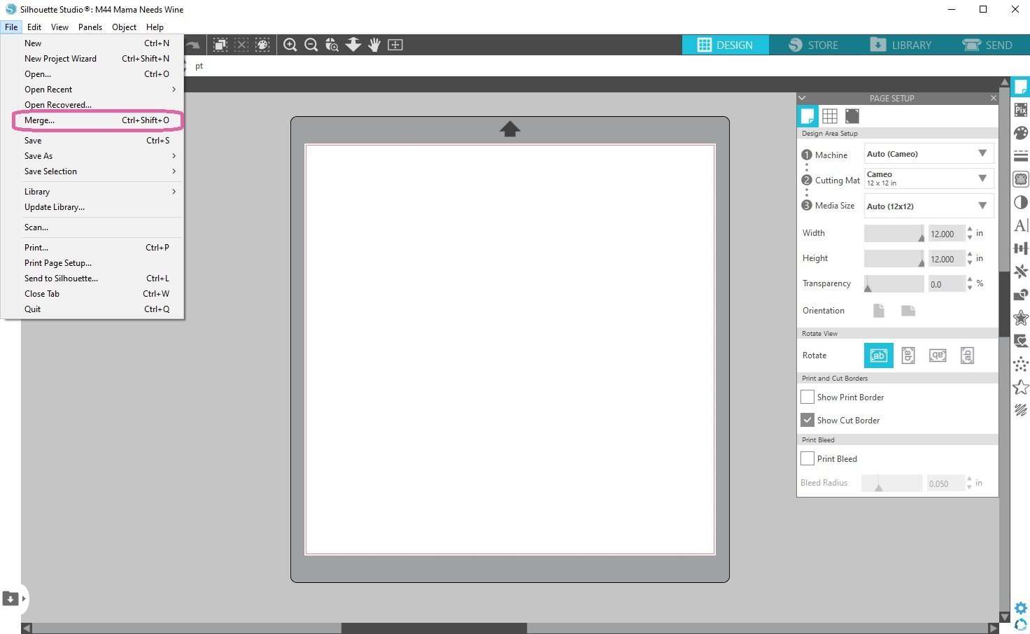 How To Use DXF Files in Silhouette Studio (Basic Edition)