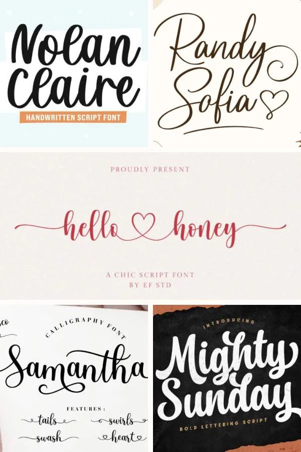 25 Best Cricut Cursive Fonts (+ Popular Free Picks)