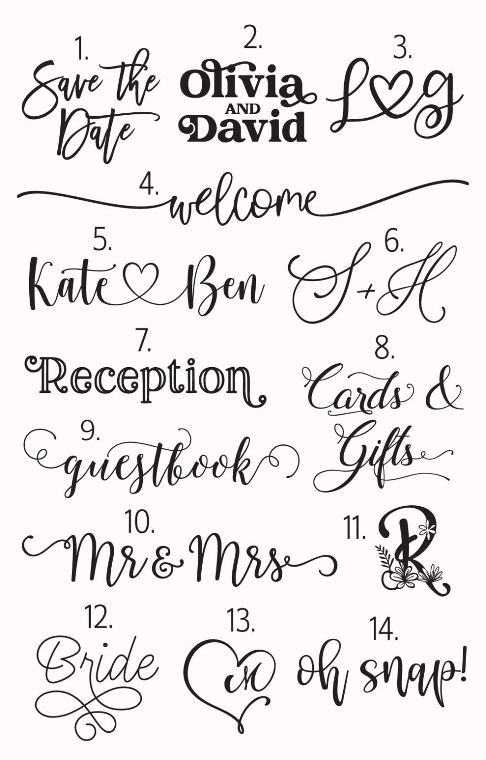 Wedding Fonts For Signs Font Wedding Fonts For Signs Font