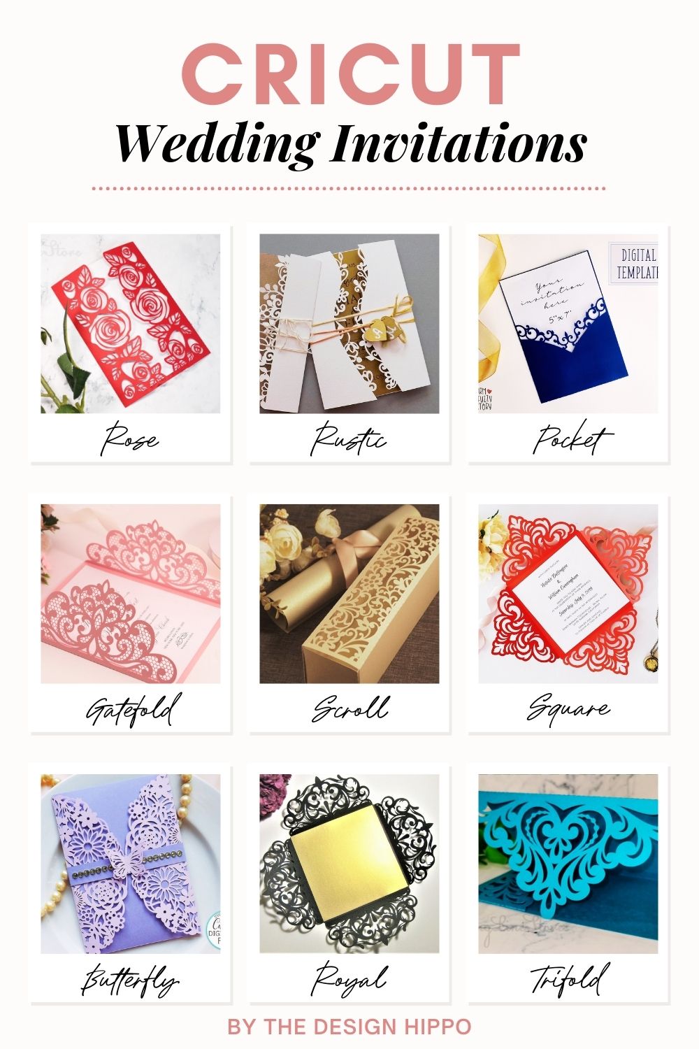 21 Awe-Inspiring Cricut Wedding Invitations That Will Wow Your Guests