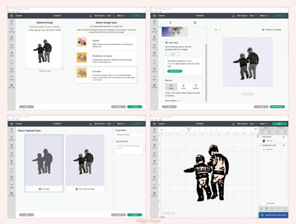 Convert any photo to SVG for Cricut using free tools