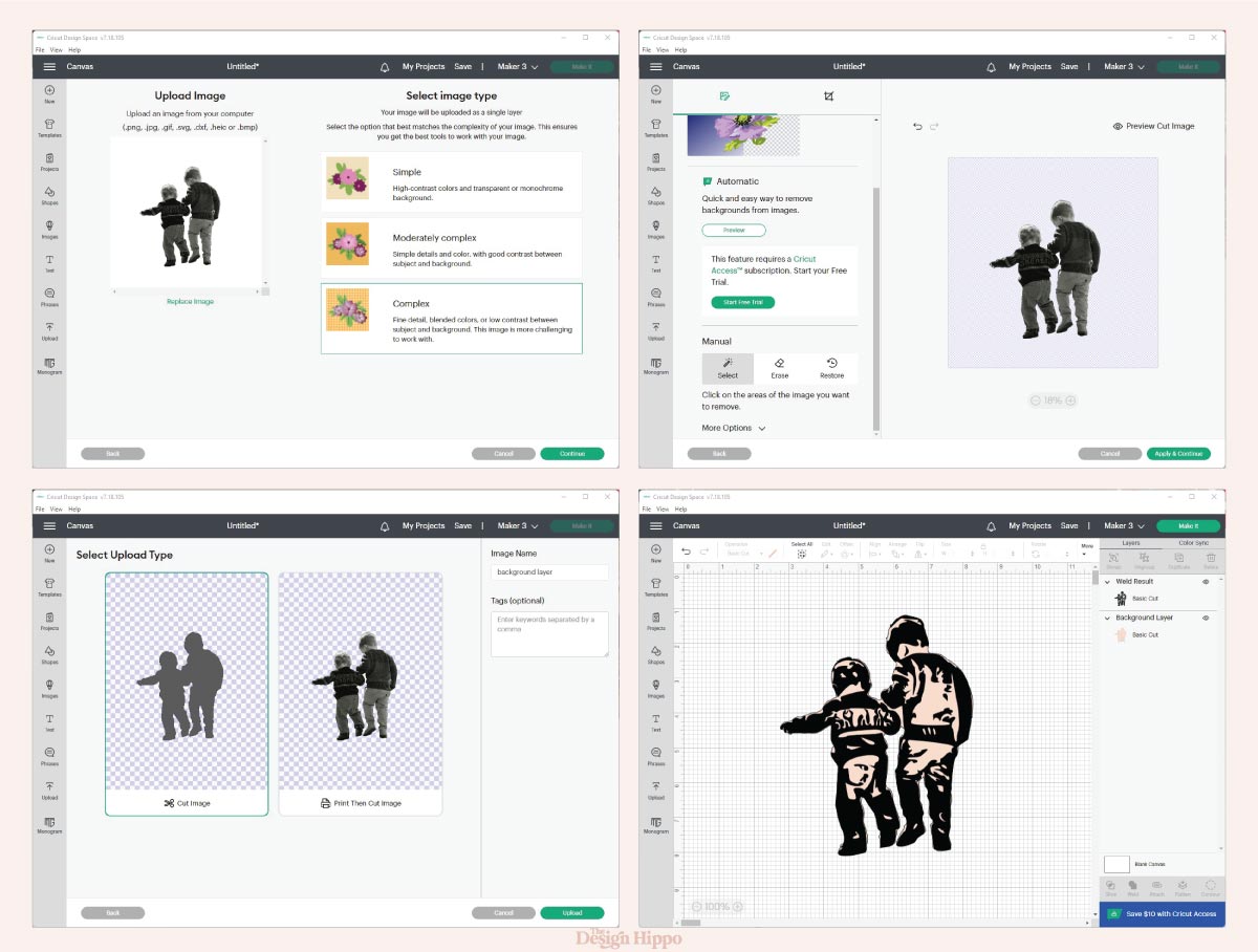 Convert any photo to SVG for Cricut using free tools