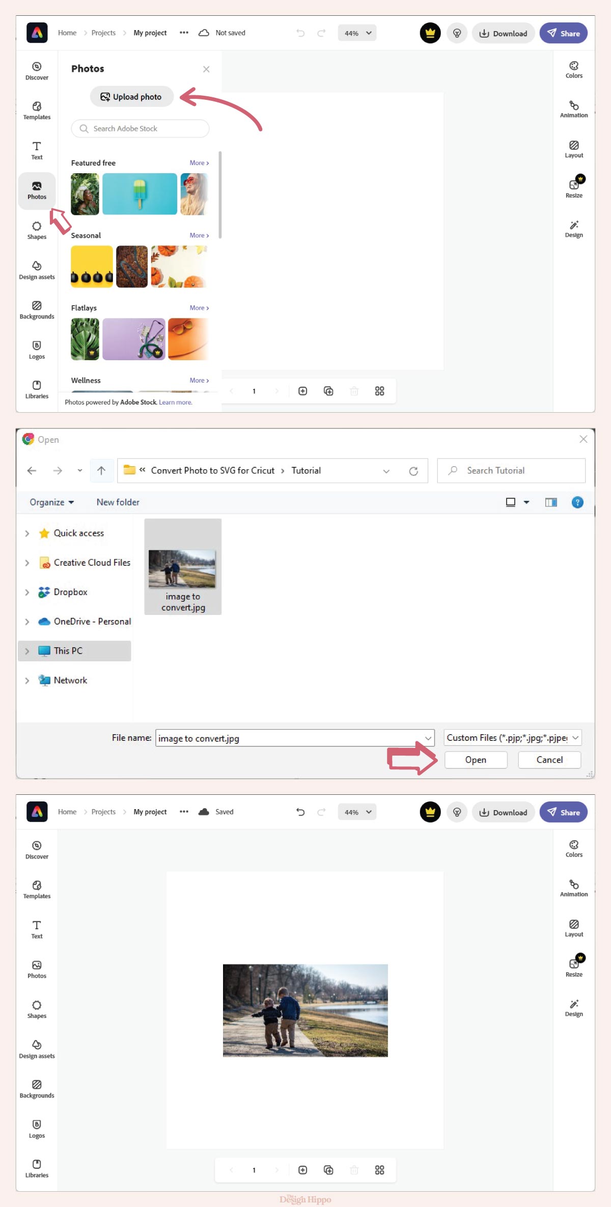 Convert any photo to SVG for Cricut using free tools